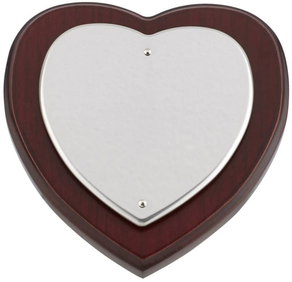 5" Heart Shield | Bracknell Engraving & Trophy Services
